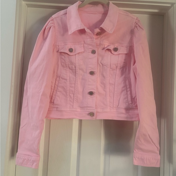 Lilly Pulitzer | Jackets & Coats | Lilly Pulitzer Blush Pink Denim ...